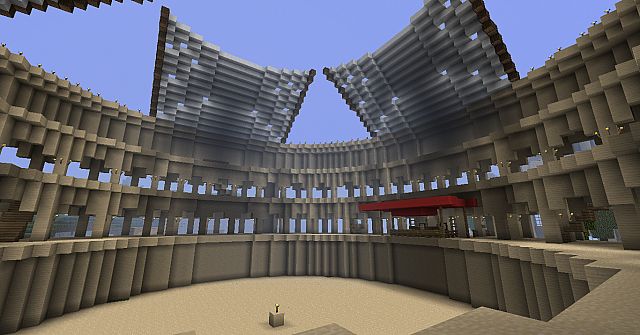 MinecraftChile: Coliseum Minecraft Map