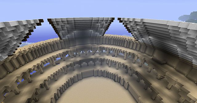 MinecraftChile: Coliseum Minecraft Map