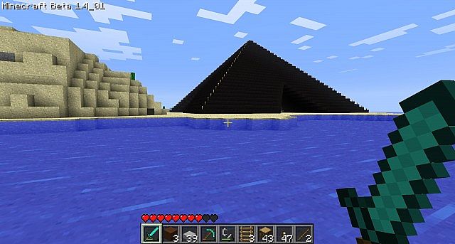 Black Pyramid / Piramide Negra Minecraft Map