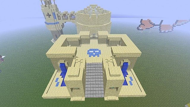 Sand Temple Minecraft Map