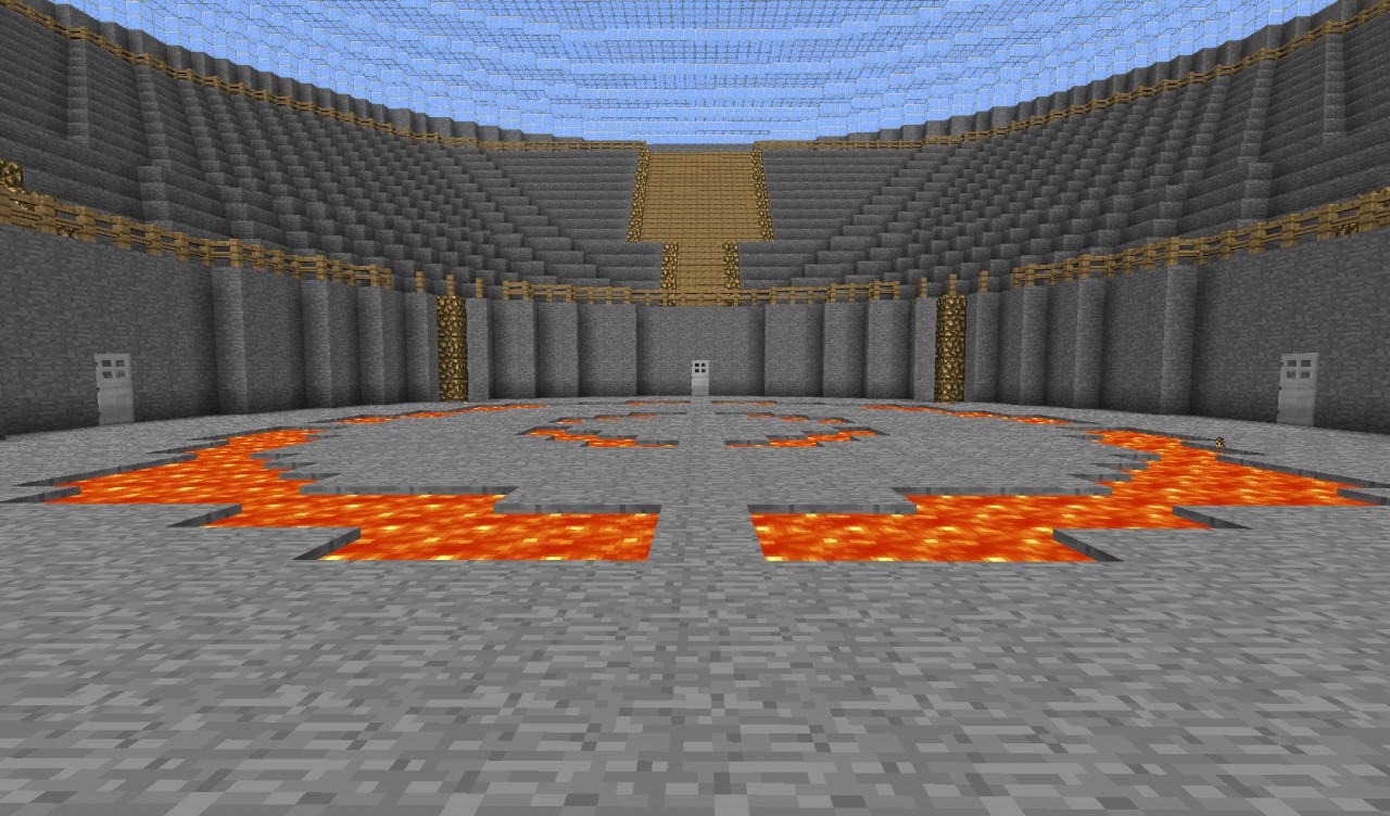 Cave's fighting arena :O Minecraft Map