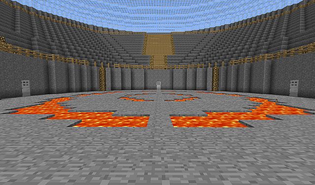 Cave's fighting arena :O Minecraft Map