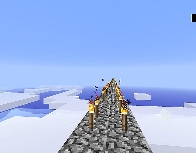 The worlds biggest diving board EVER. Minecraft Map