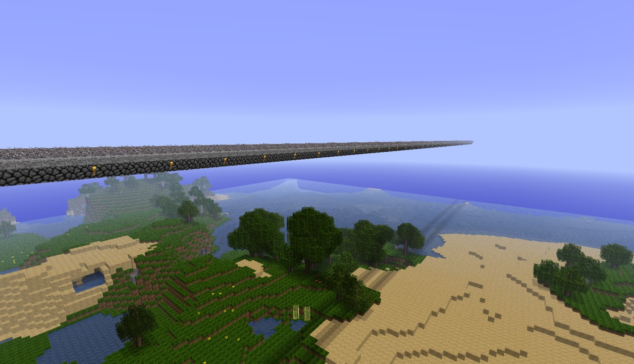 Interstate Rail Station Tower Minecraft Map