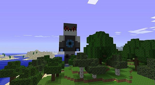 Giant statue of me Minecraft Map