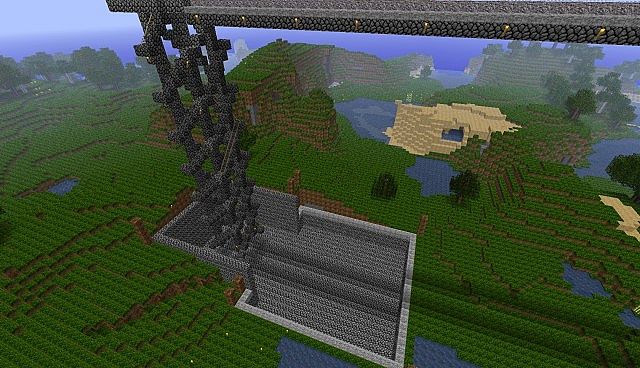 Interstate Rail Station Tower Minecraft Map