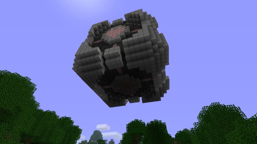 Companion Cube Minecraft Map