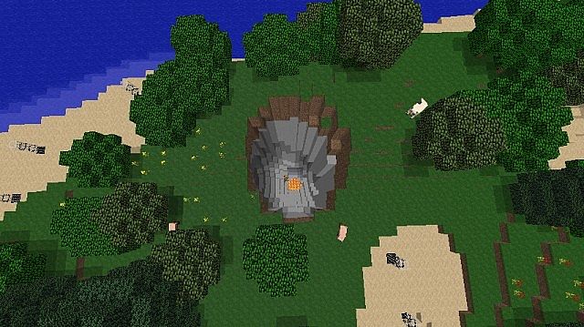 Elegant Mountains with Hell on Earth Minecraft Map