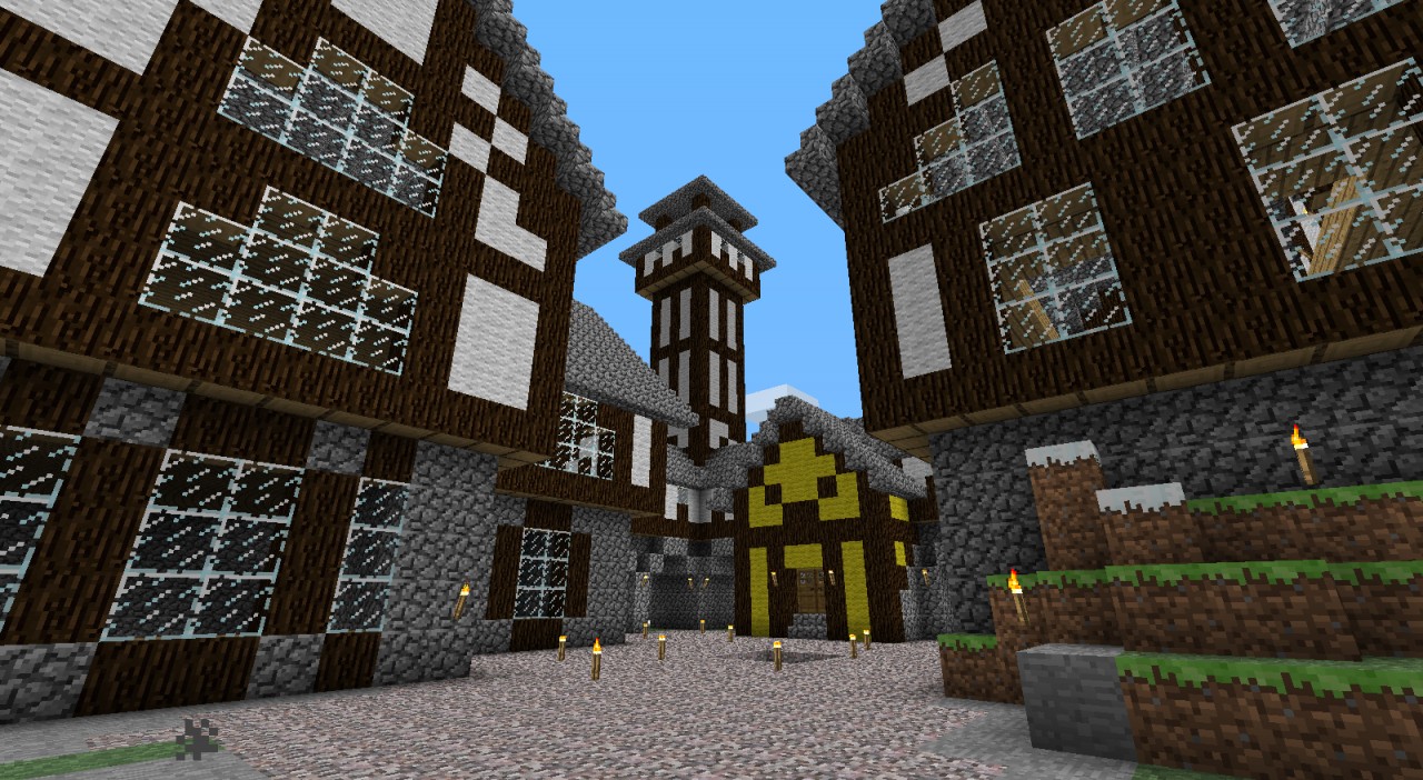 Tudor on the Tundra Minecraft Map