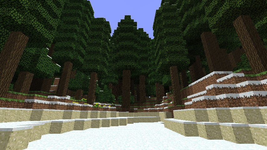 Tall Trees Minecraft Map