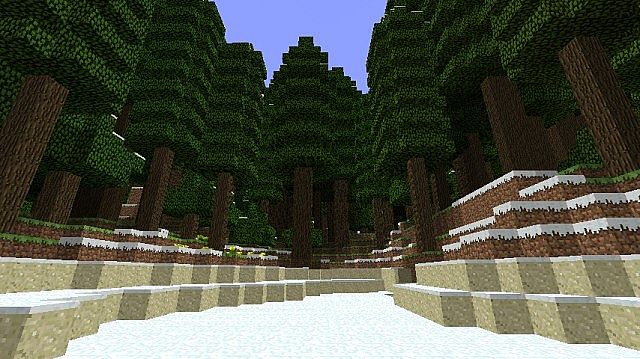 Tall Trees Minecraft Map
