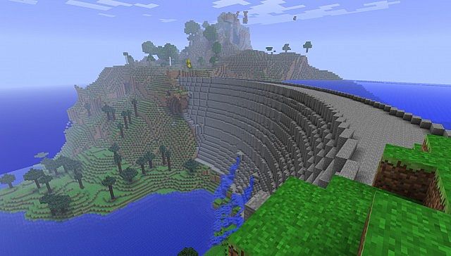 Dam! (Timelapse video!) Minecraft Project
