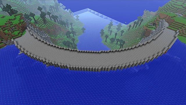 Dam! (Timelapse video!) Minecraft Project