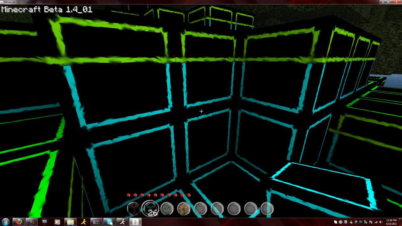 Tron Legacy Best You'll Find 1.4_01 Minecraft Texture Pack