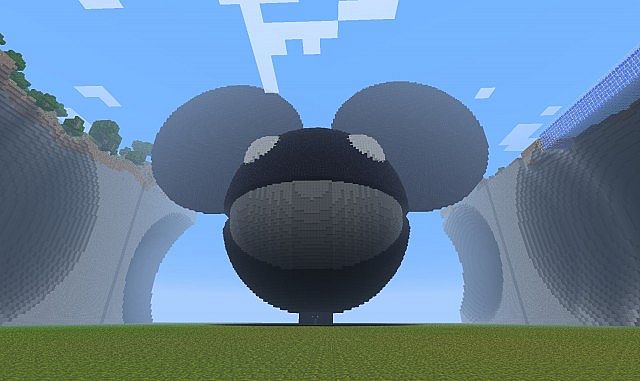 deadmau5 head Minecraft Map