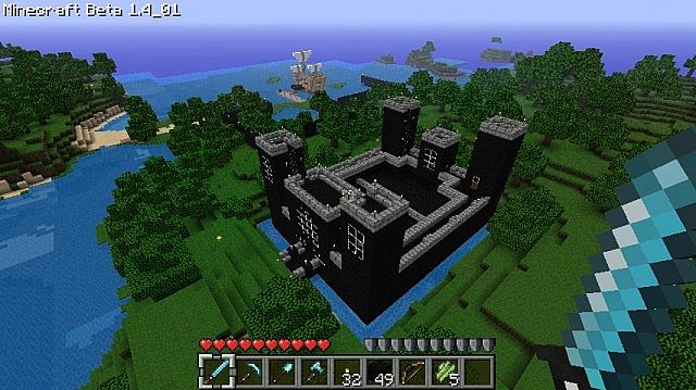 Obsidian Castle Minecraft Project