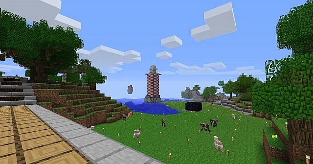 First District City Hall (& extra) Minecraft Map