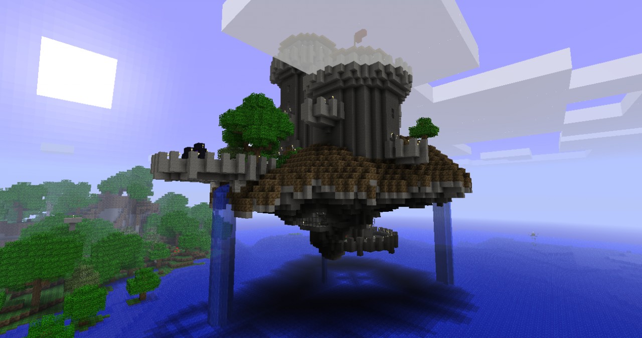 Sky Castle Minecraft Map