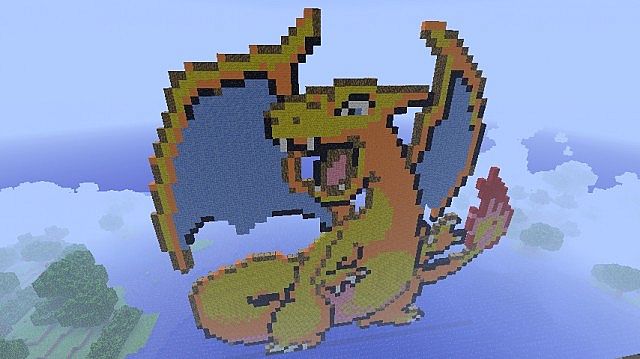 Charizard Minecraft Map
