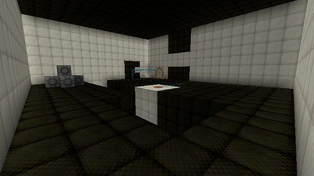 Portal Test Chamber Minecraft Map