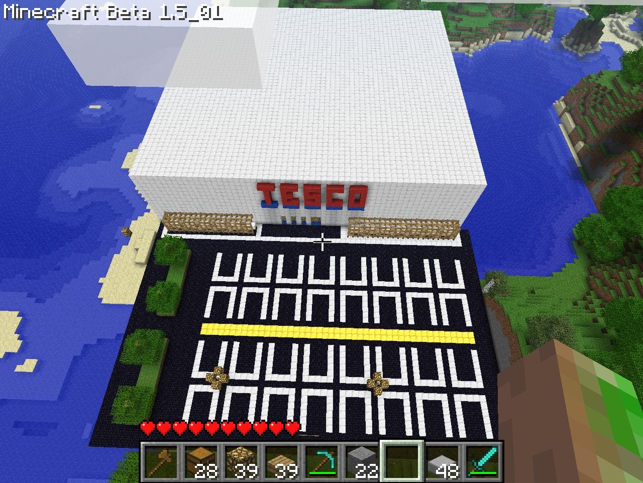 TESCO'S Supermarket (FINISHED) - Kable Minecraft Map