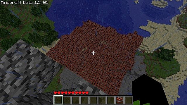 TNT fields Minecraft Map
