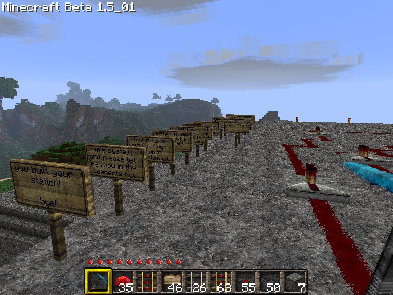 Minecart dispenser without using bugs Minecraft Map