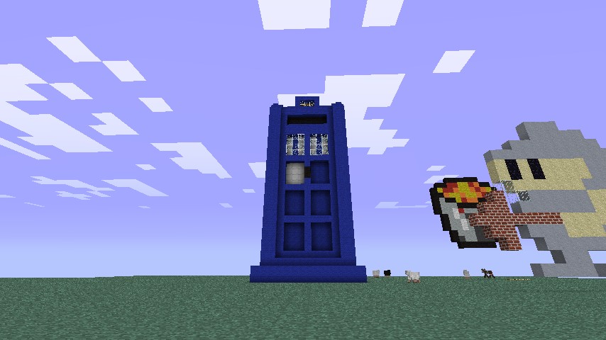 Dr. Who's Tardis! Minecraft Map