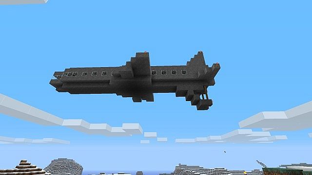 Care package Plane with landing spot! Minecraft Map