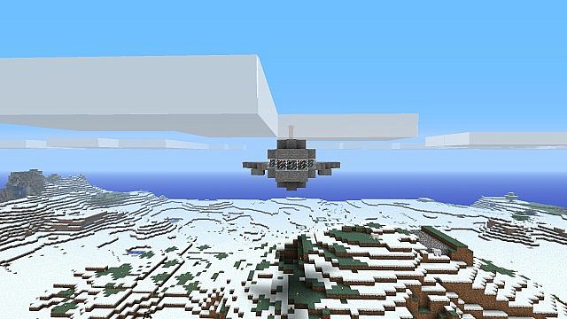 Care package Plane with landing spot! Minecraft Map