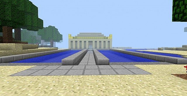 small desert temple Minecraft Map