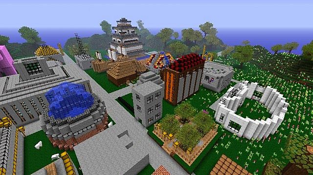 Community Build Project! [Video/Worldsave] Minecraft Map