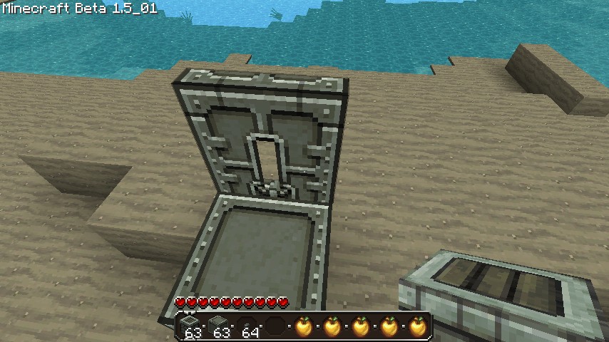 How to make a functional fridge Minecraft Map