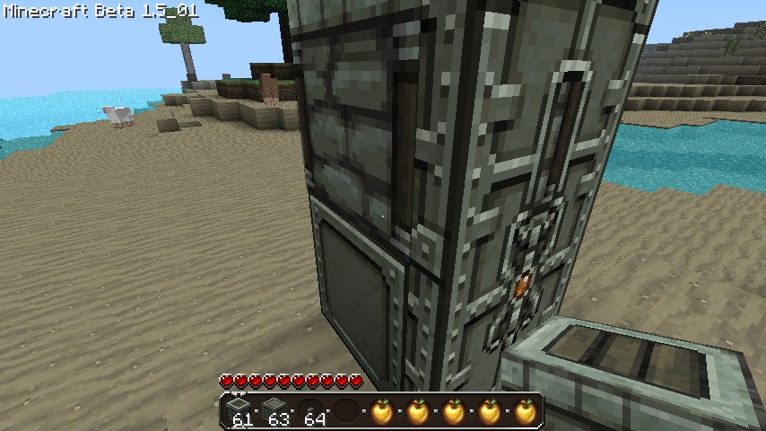 How to make a functional fridge Minecraft Map