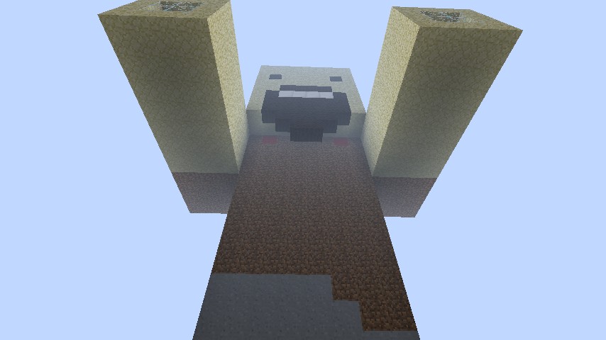Giant Notch Statue Minecraft Map
