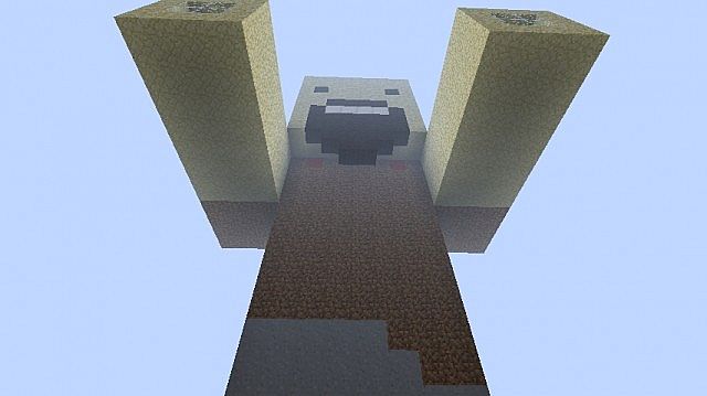Giant Notch Statue Minecraft Map
