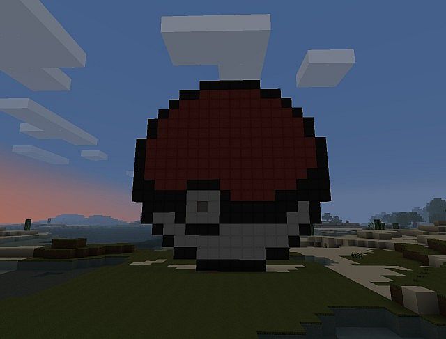 Pokeball Minecraft Map