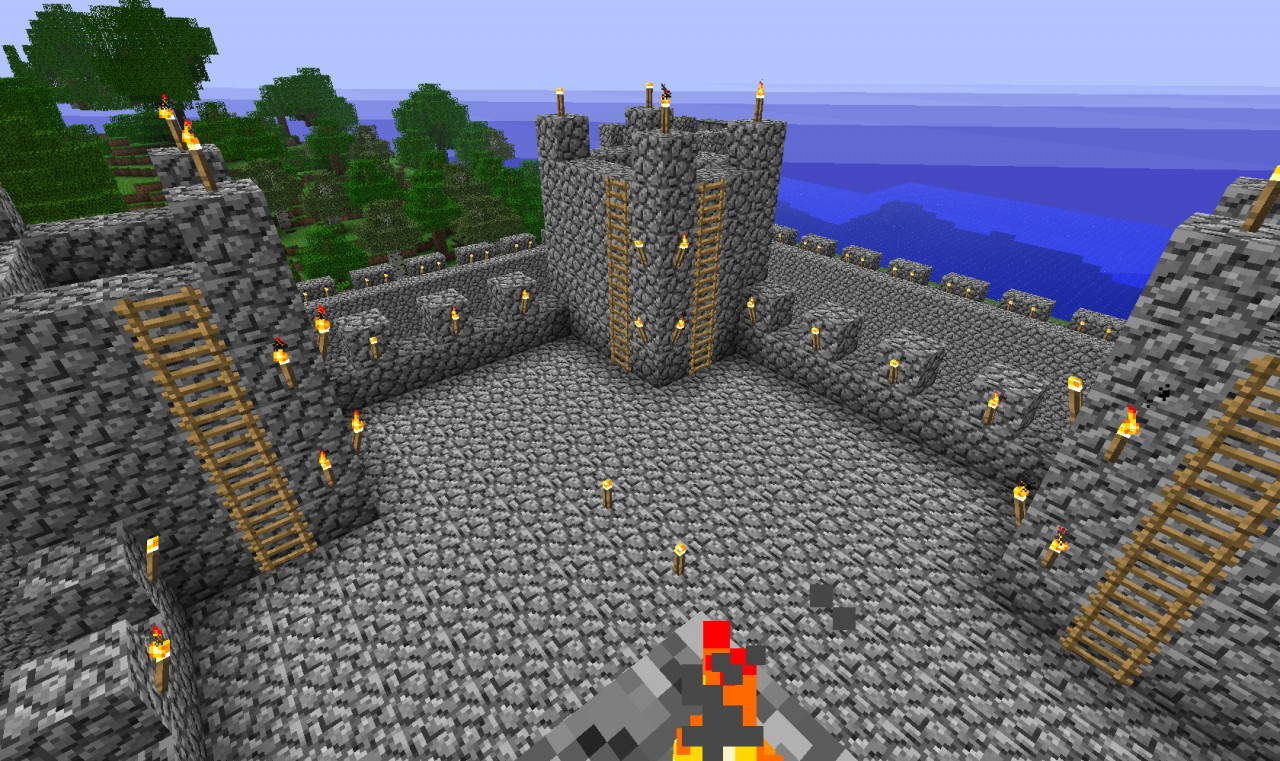 Huge Castle Minecraft Map