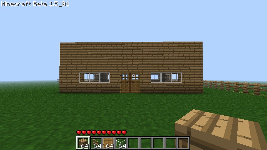 Simple Wooden House Minecraft Map