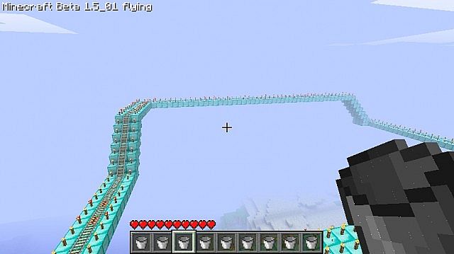 Coolest Roller Coaster ever Minecraft Map