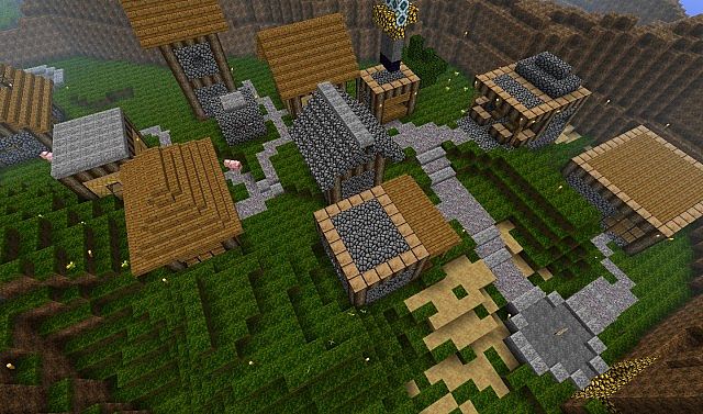 MMO-Craft Custom map Minecraft Map