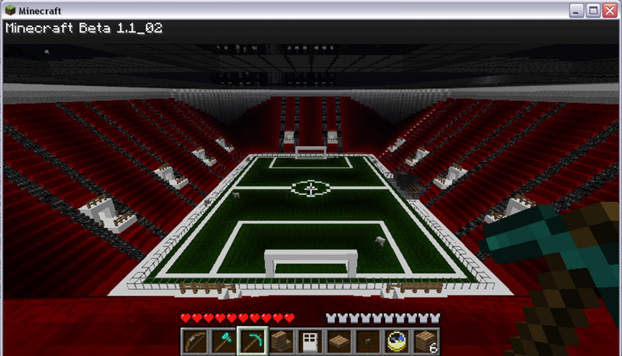 Minecraft Football Stadium Minecraft Map