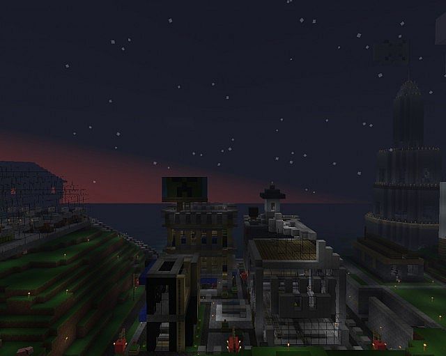 Cityscape Minecraft Map