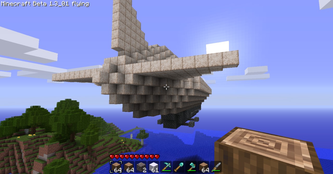 WWI blimp Minecraft Map