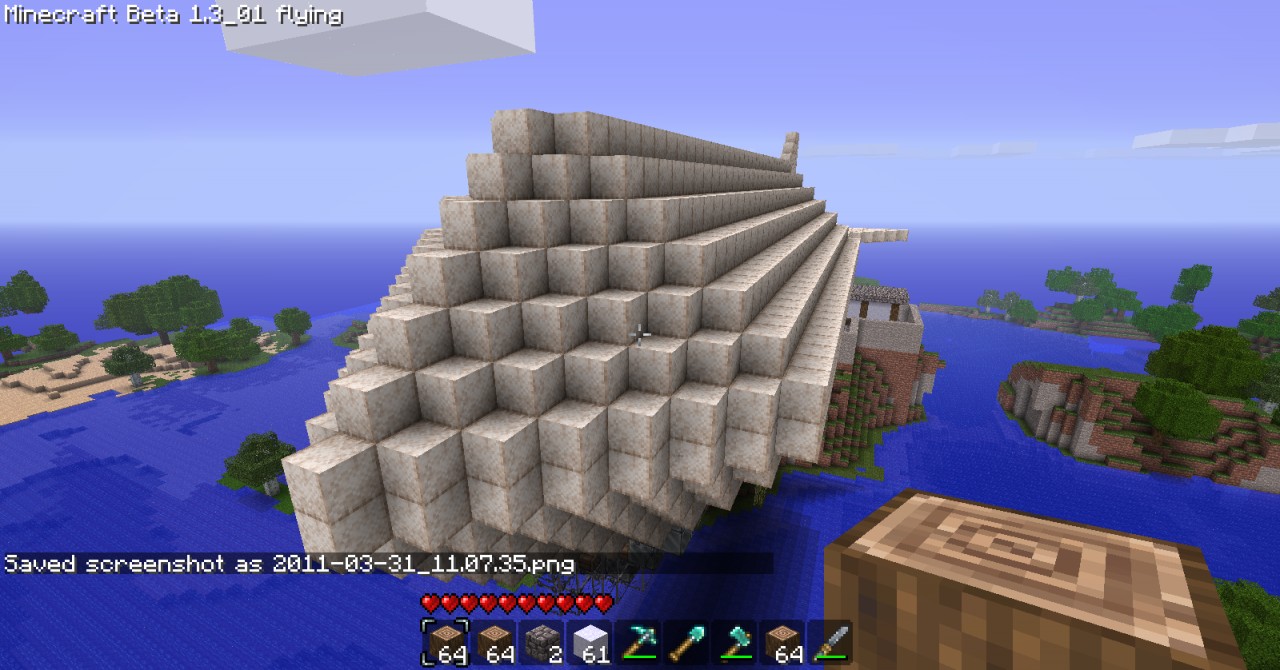 WWI blimp Minecraft Map