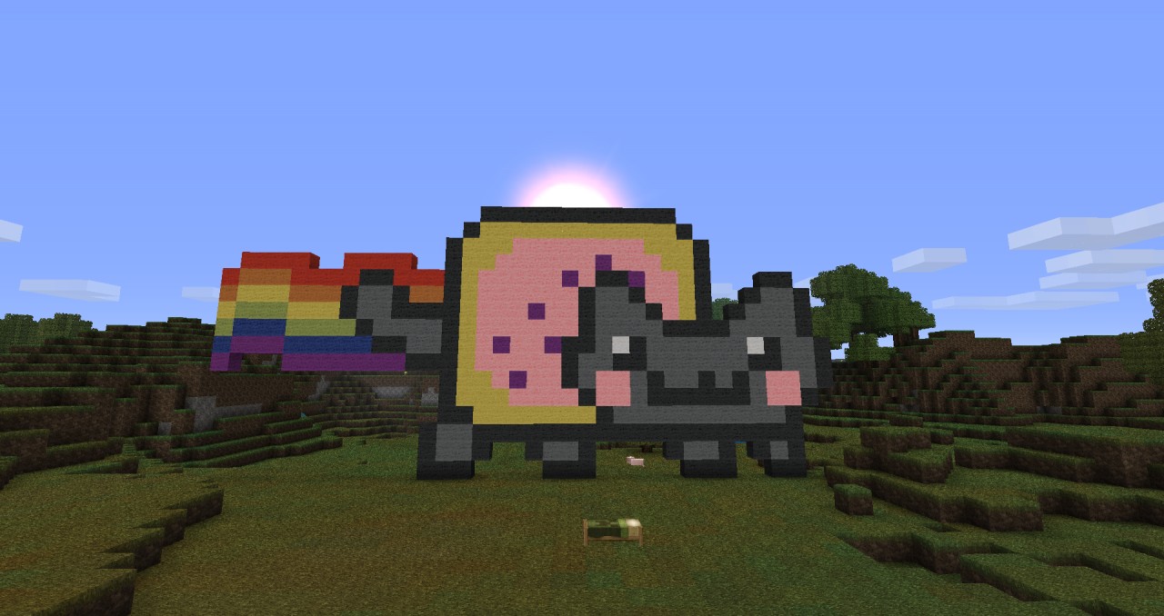 Nyan Cat Minecraft Map