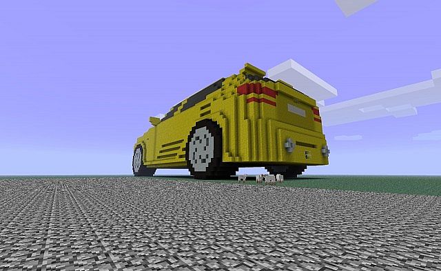 Car showroom Minecraft Map