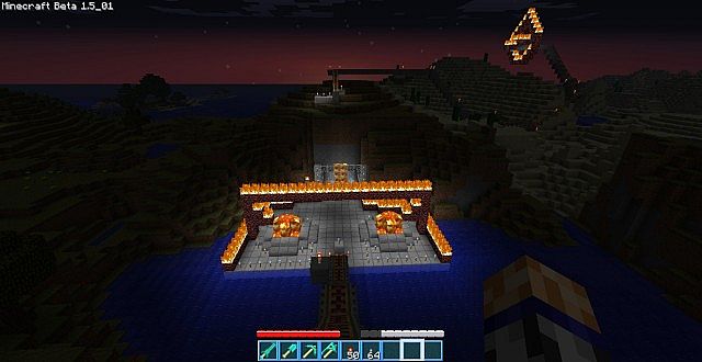 theme park updated from the better rollercoaster ride Minecraft Map