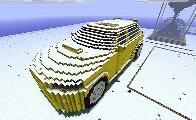 Car showroom Minecraft Map