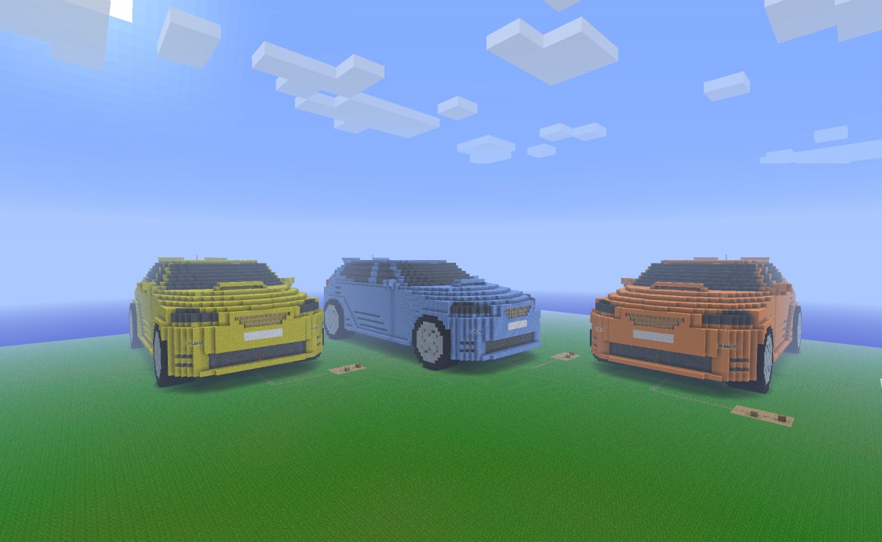 Car showroom Minecraft Map